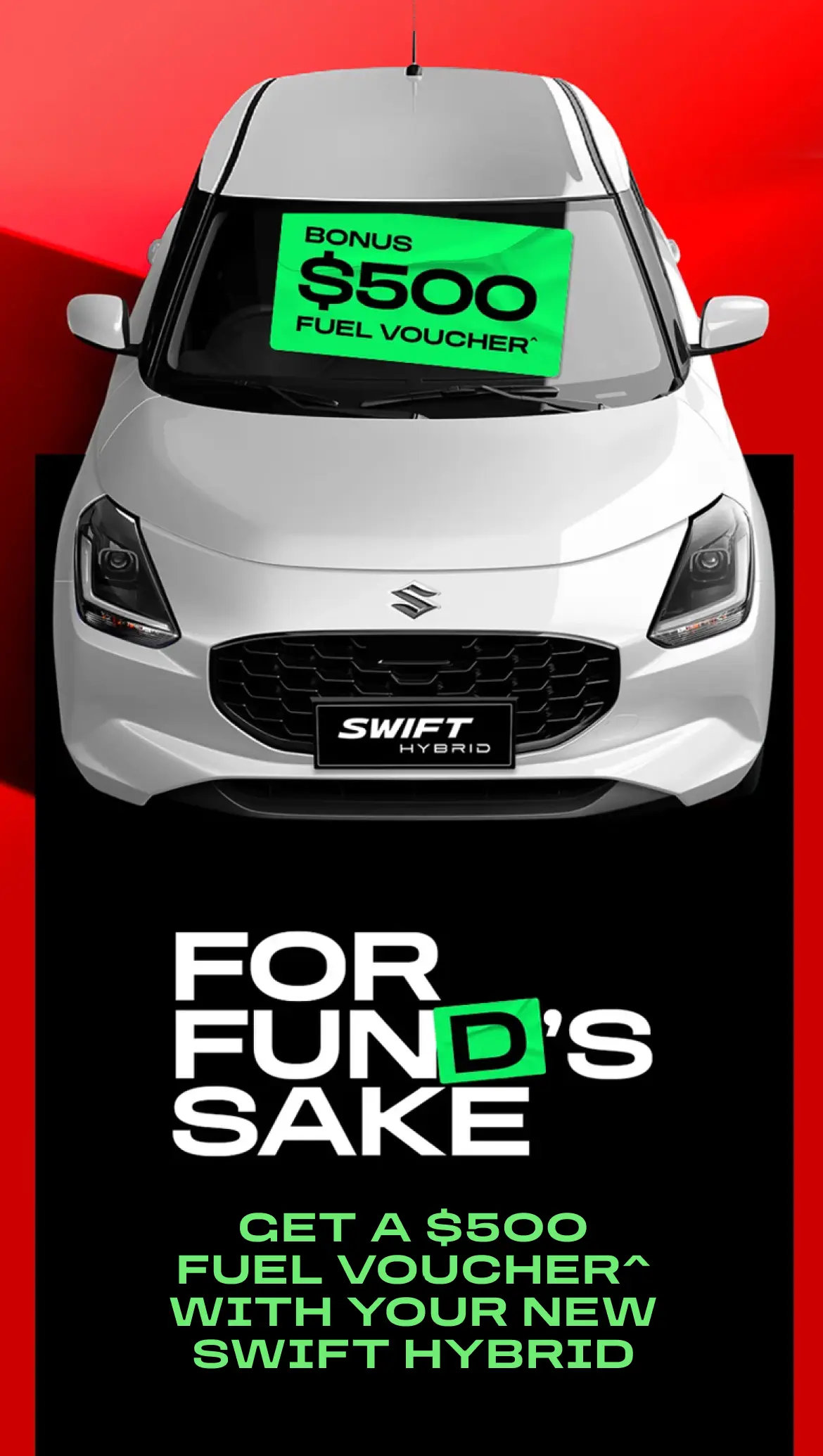 Swift Fuel Voucher | Suzuki Australia